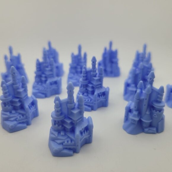 Disney Castle Cake Toppers | Party Supplies | Disney Castle Monopoly ...